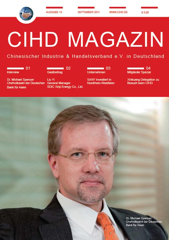 Ausgabe 13 - CIHD: Chinesischer Industrie- und Handelsverband e.V. in ...